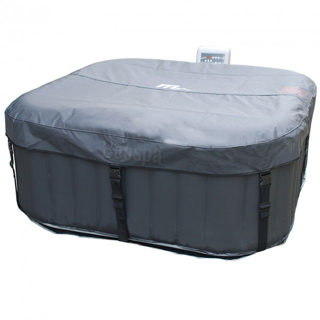 Tapis + Couverture clipsable pour spa carré MSPA 4 places - composition