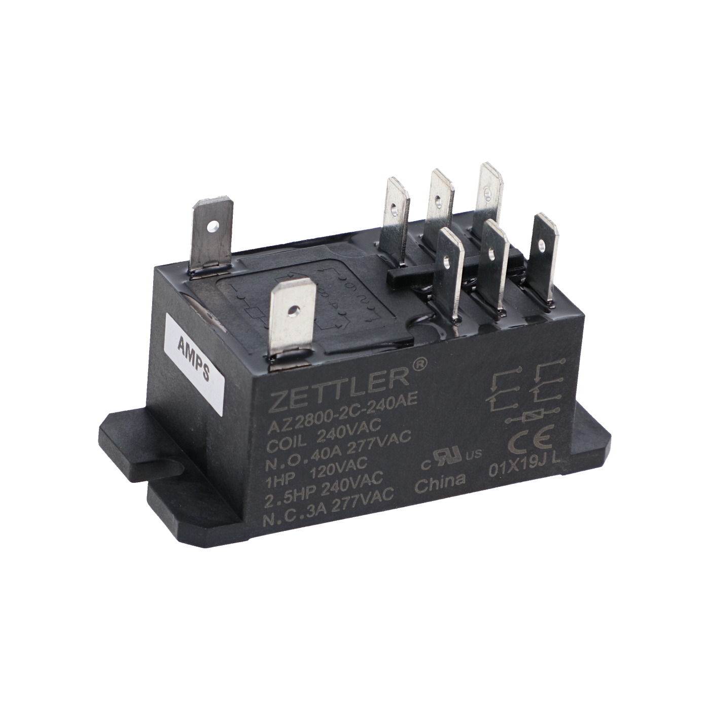 Relay DPDT 30A -240V