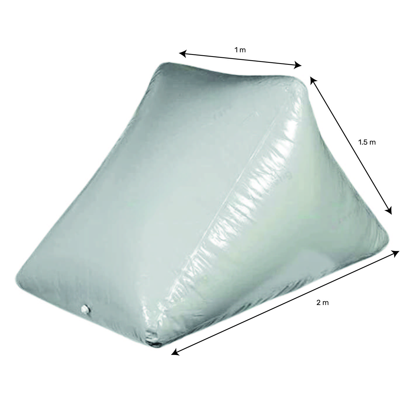 Inflatable lifting cushion for spa