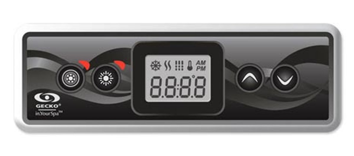 Clavier de commande Gecko IN.K300 - version 1 pompe