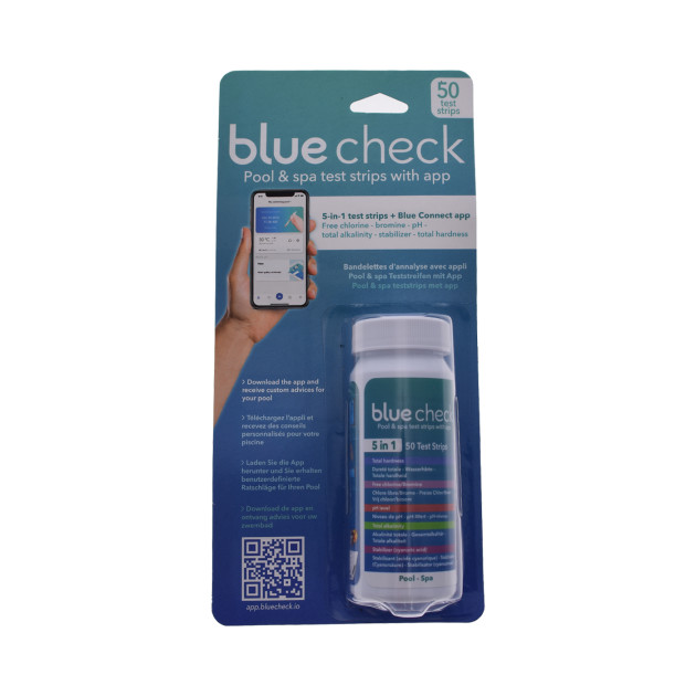 BlueCheck Test Strips - 6 Functions