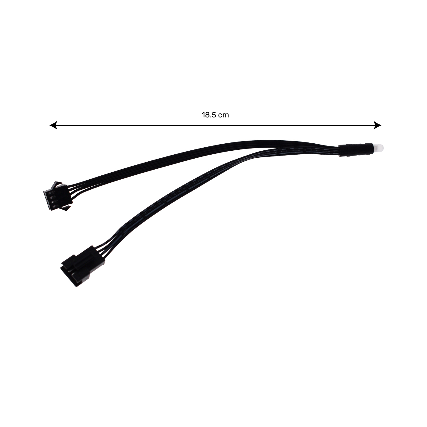 LED RGB 2-pin connection cable - 30cm cable