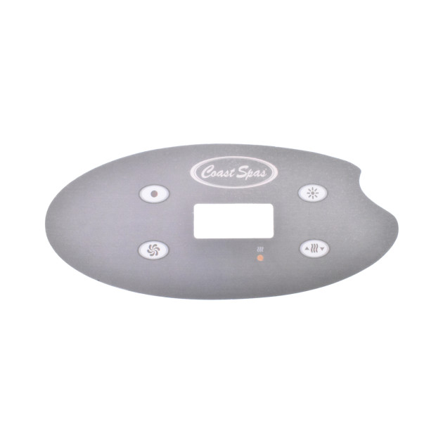 Sticker 17129 for keyboard 50494 COAST SPAS