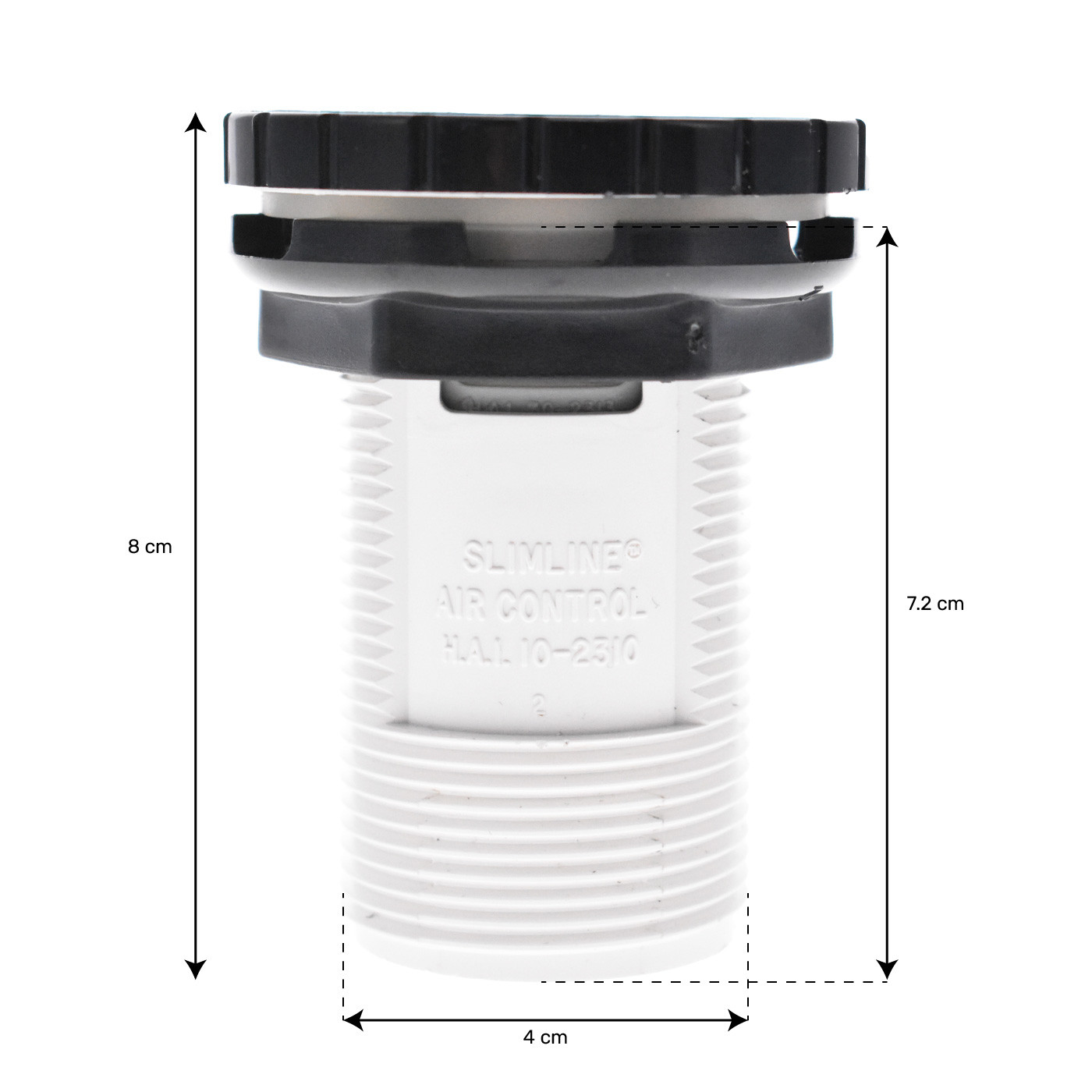 Slimline Venturi Valve – Balboa – 10-2310 – Black