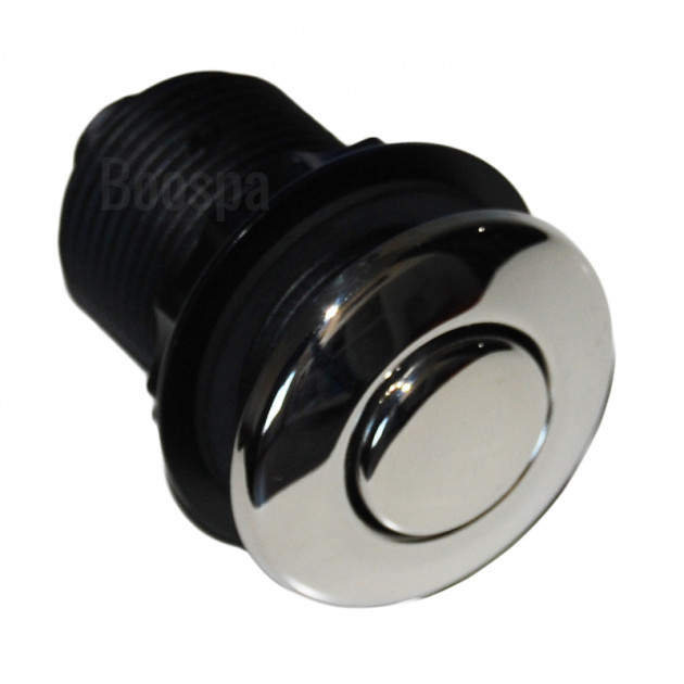 Rounded Pneumatic Button INOX