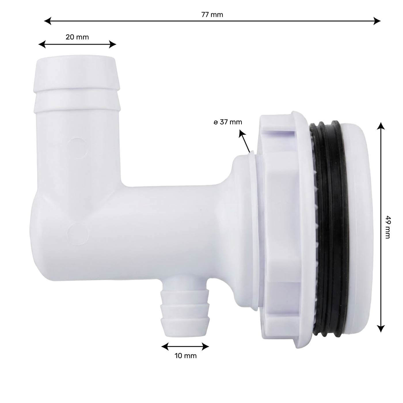 PEIPS 2" Directional Jet (55 mm) – Screw-In